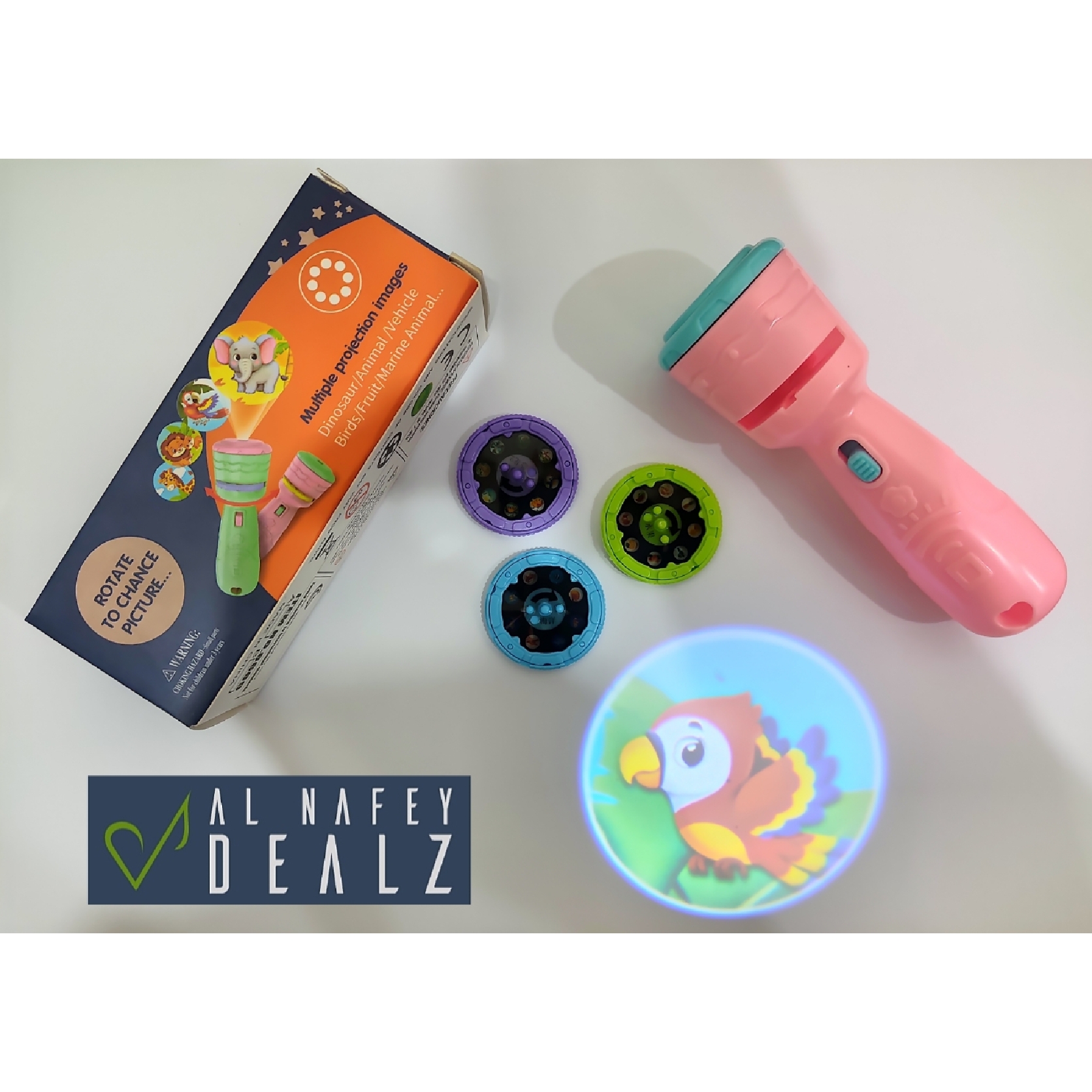 Projector Flash Light for kids, Early Childhood Educational Toy ...