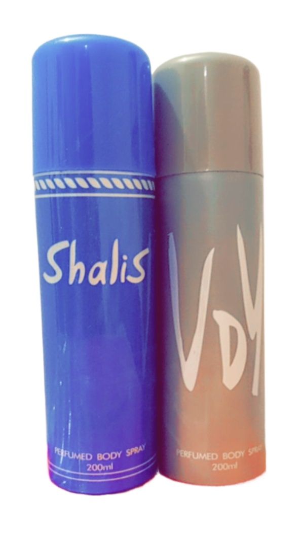 Pack Of 2 - SHALIS AND UDY Body Spray Perfume For Men - 200 ml Each ...