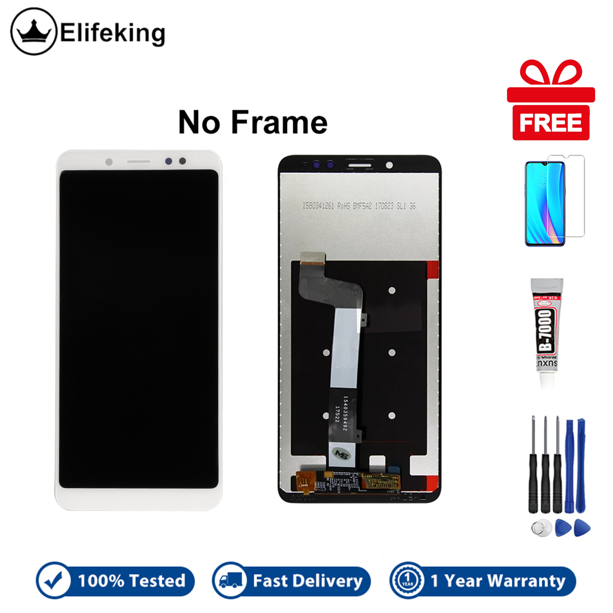 LCD For Xiaomi Redmi Note 5 5 Pro MEG7 MEI7S MEI7 Display Touch Screen ...