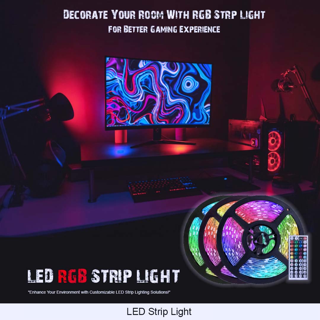 RGB Led Strip Lights for Bedroom,Discover the Magic of LED Strip Lights ...