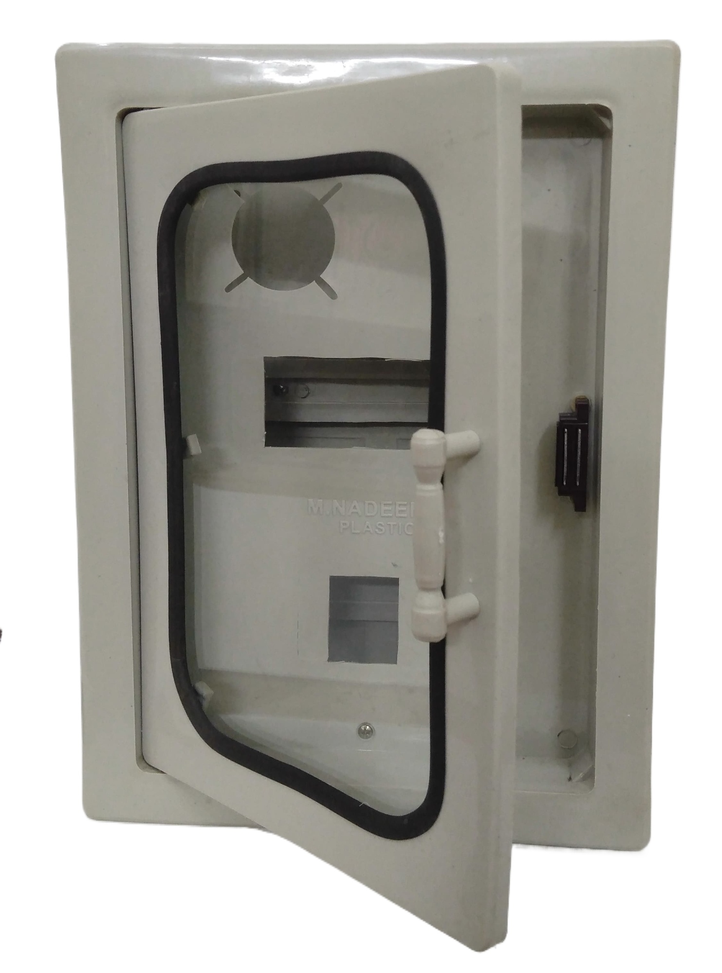 Weatherproof Plastic Panel box (8"x10")-Light Ash Colour-Electric ...