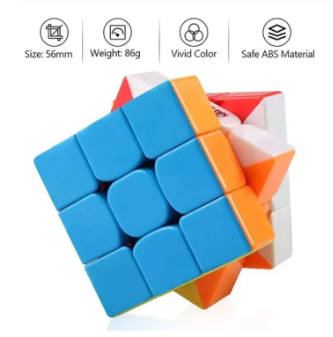 Rubik's Cube, 3x3 Magnetic Speed Cube, Super Fast Problem-Solving Challenging Retro Fidget Toy ...