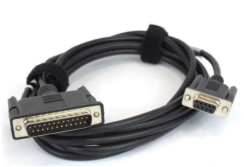 EMC DB25 TO DB9 SERIAL CABLE 038-003-444 Original Used Branded 2 Yards ...