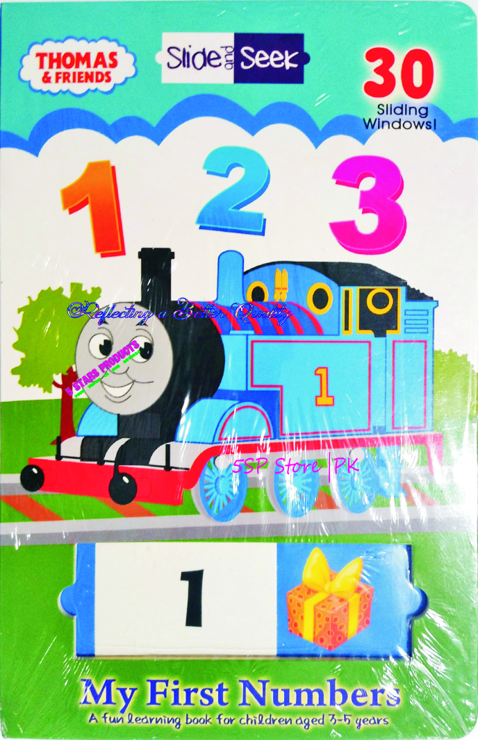 My First Numbers Slide and Seek 30 Sliding Windows A fun learning Board ...