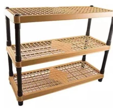 RACK - Home Office Plastic Rack / Room Organizer / Shoe Rack | Daraz.pk