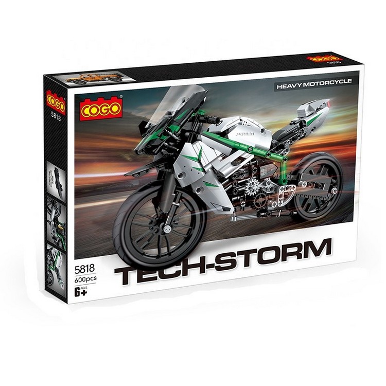 COGO: TECH-STORM: HEAVY MOTORCYCLE (600 PCS) (5818) | Daraz.pk