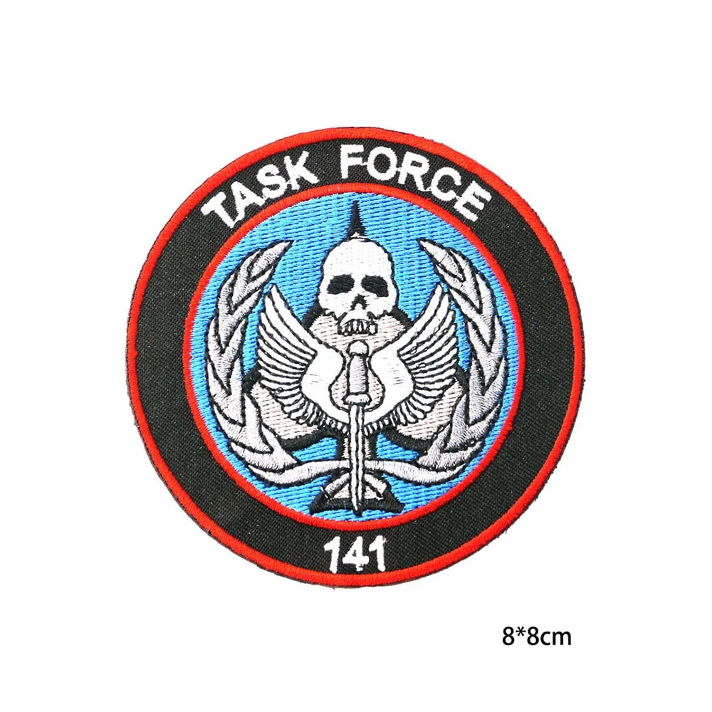 Bargain price Call of Duty Patches on Clothes Ghost Mask Embroidered ...