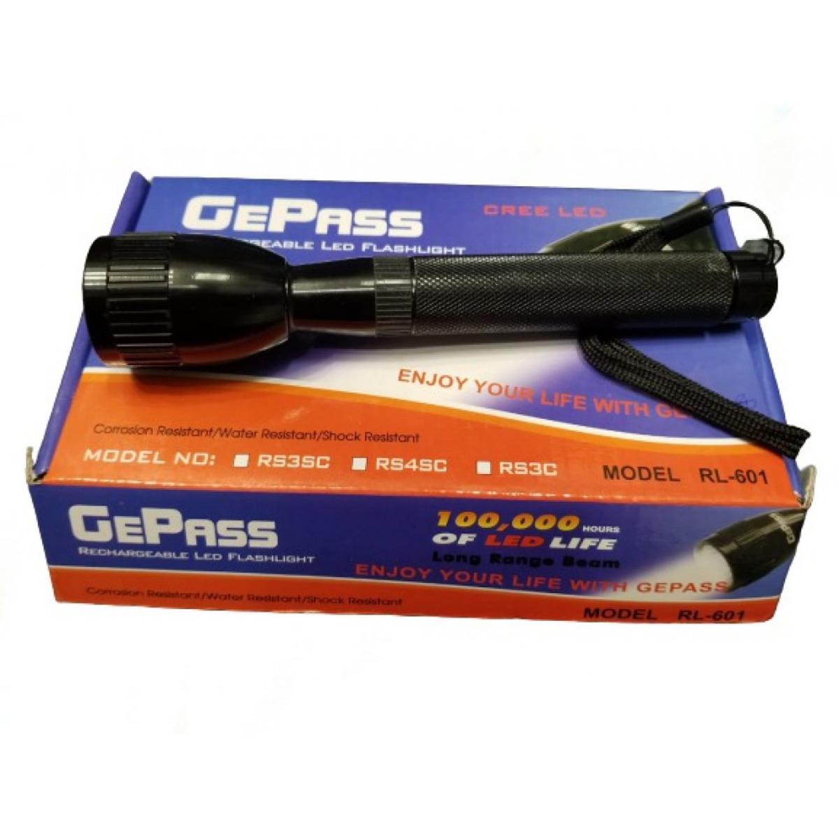 gepass torch light NEW EMERGENCY Gepass Rechargeable LED Flashlight ...