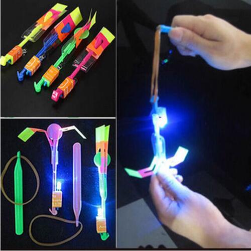 Arrow Rocket Helicopter Flying Toys for Kids, Amazing LED Light Fun ...