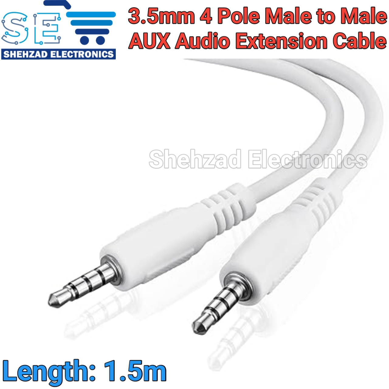Male to Male 3.5mm Audio AUX Cable 1.3m/1.5m Car AUX Cable for Phone Headphone beats speaker aux ...