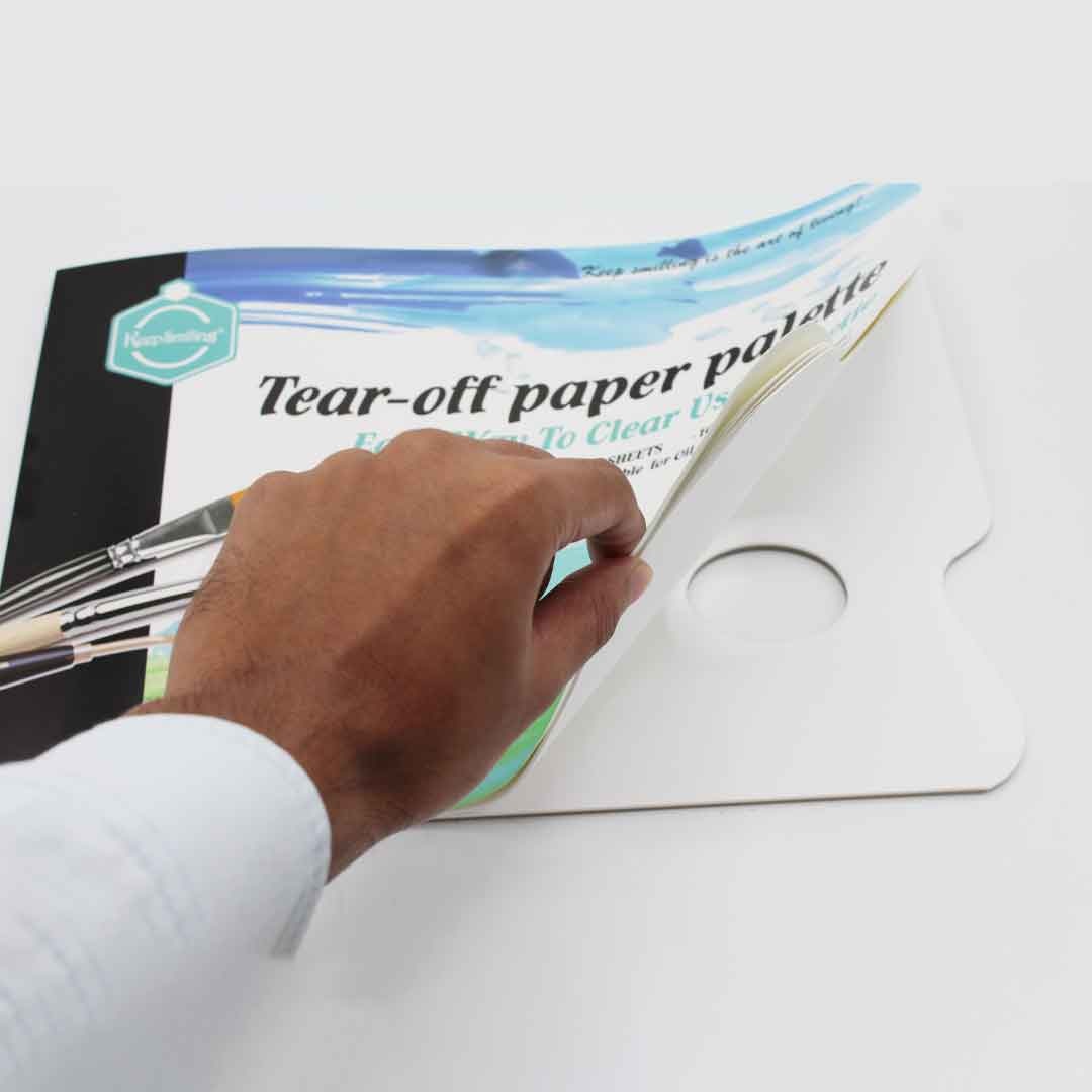 Artisan TEAR-OFF PAPER PALETTE 110g 30pages | Daraz.pk