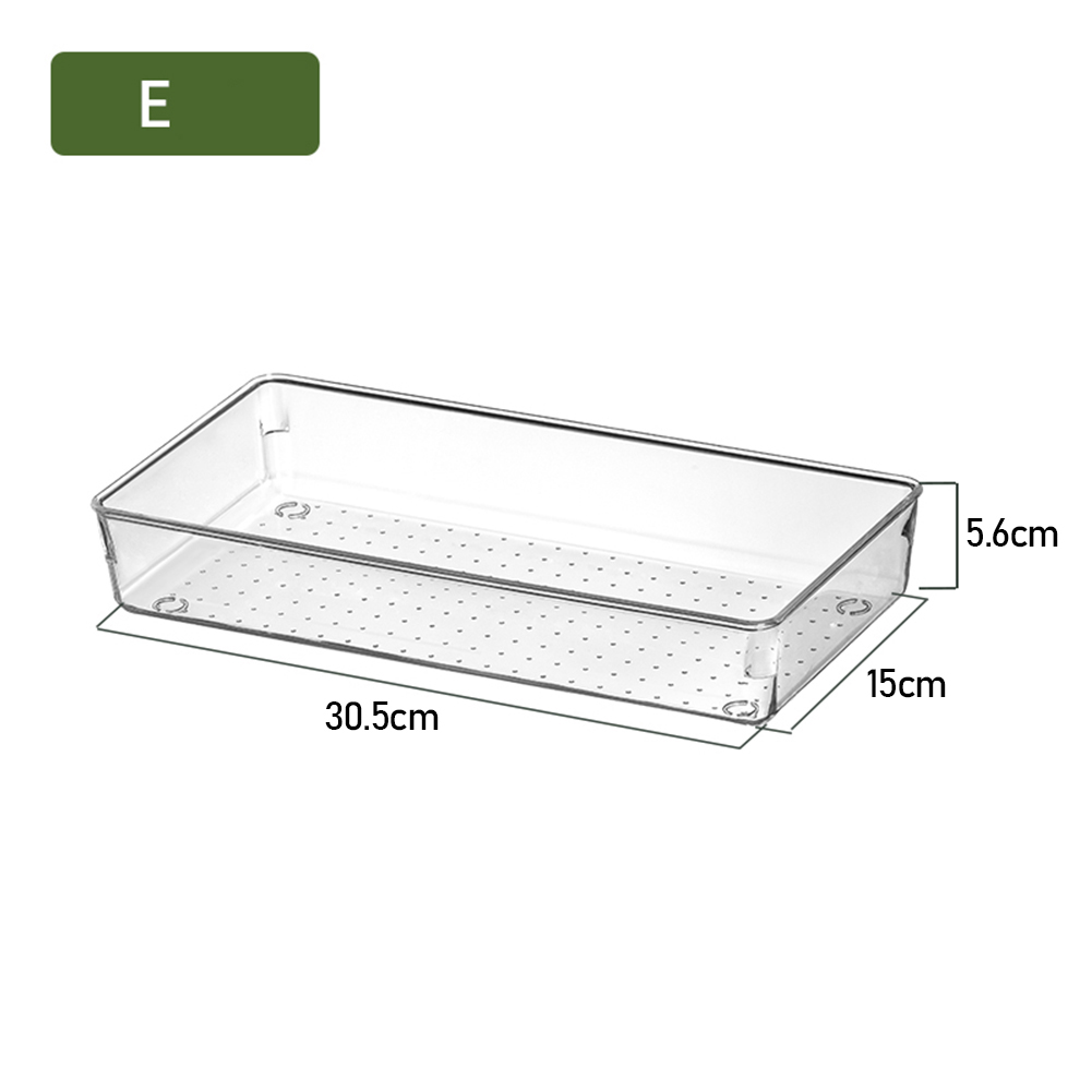 Transparent Drawer Box Cosmetic Cabinet Anti-Scratch Drawer Organizer ...