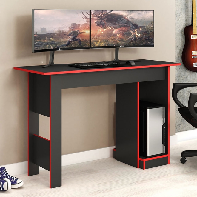 Gaming table Modern Desktop Computer Desk Gaming PC Laptop Desk Work ...