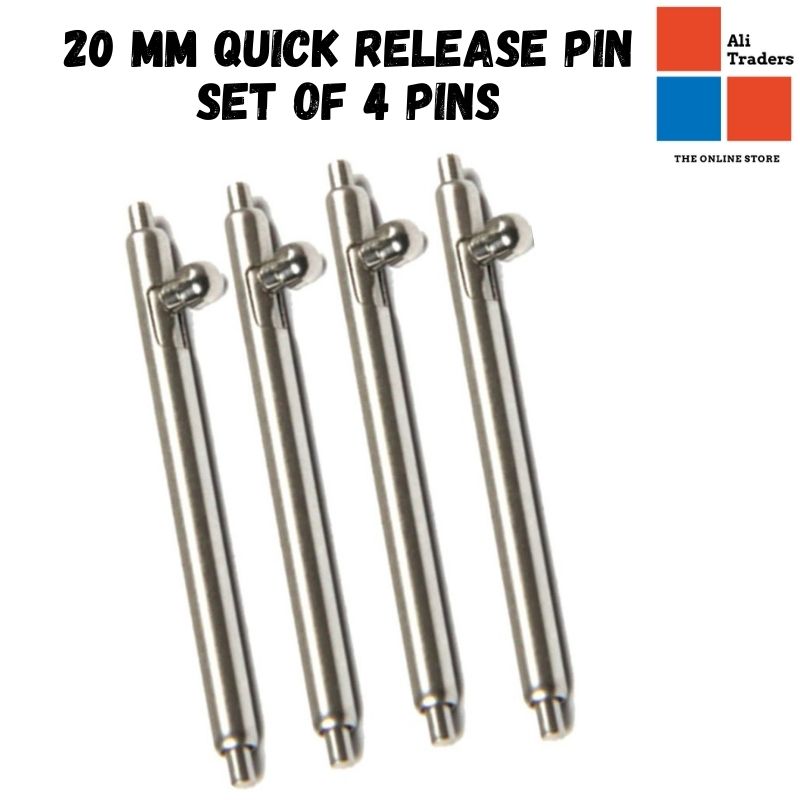 4pcs 18mm, 20mm, 22mm, 23mm, 24mm Stainless Steel 1.5mm Diameter Quick ...