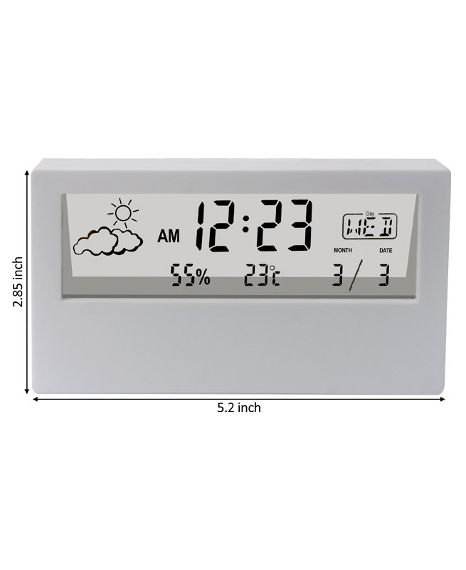 Transparent LCD Digital Clock | Daraz.pk