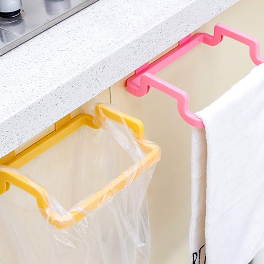 Kitchen Trash Bag Towel Holder Rack Cabinet Organizer | Daraz.pk