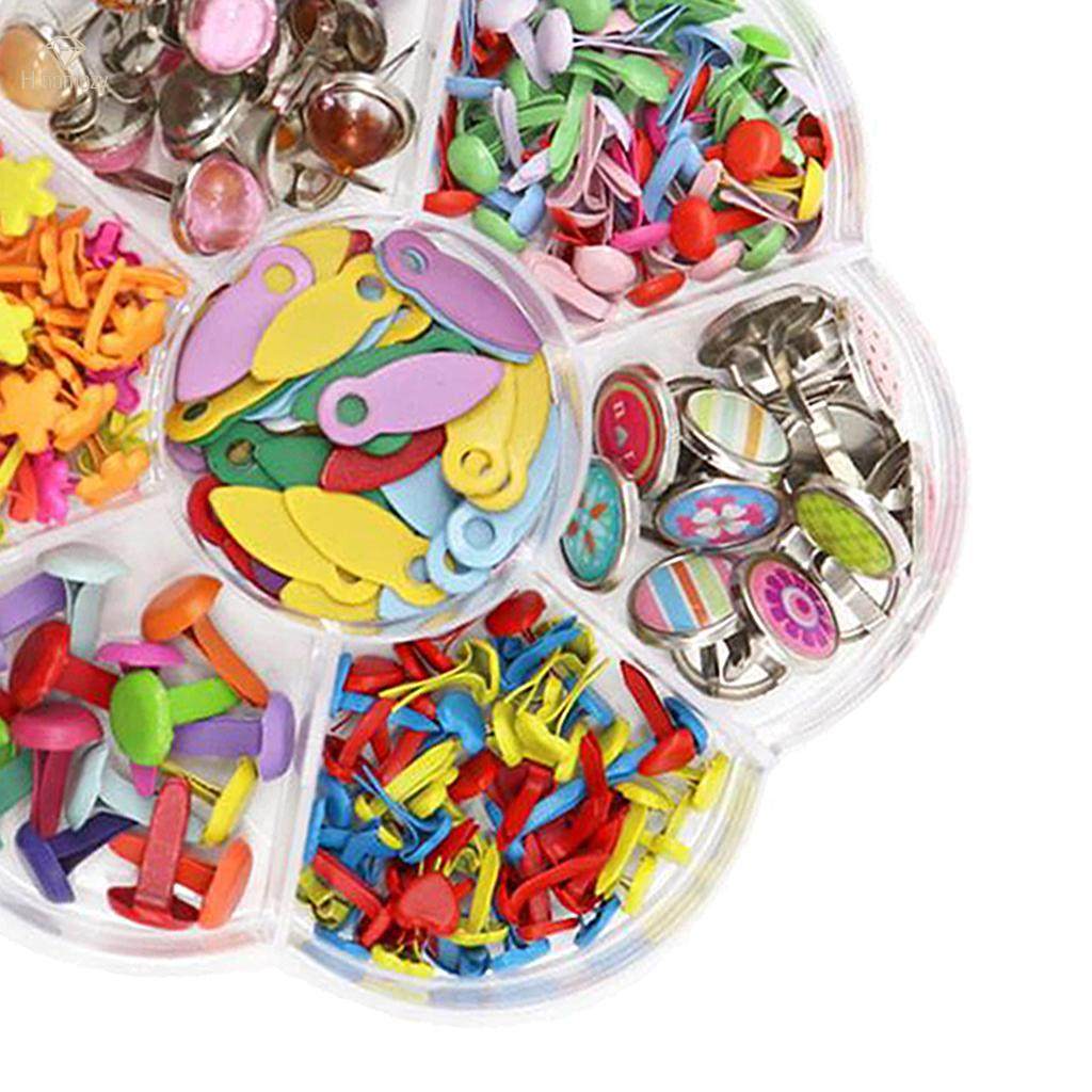 Paper Fasteners DIY Metal Split Pins Brads Craft For Card Making ...