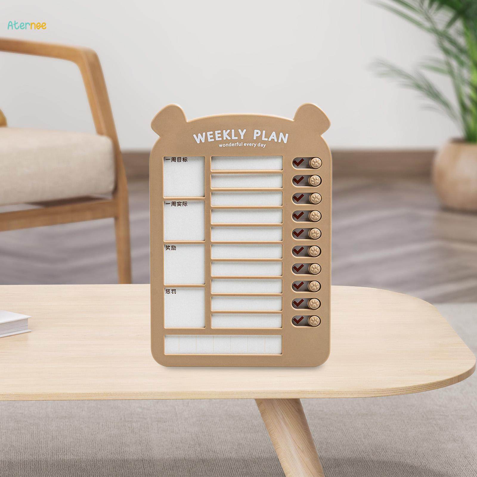 Detachable List Board, Daily Schedule Board, Daily Task Planning Board ...