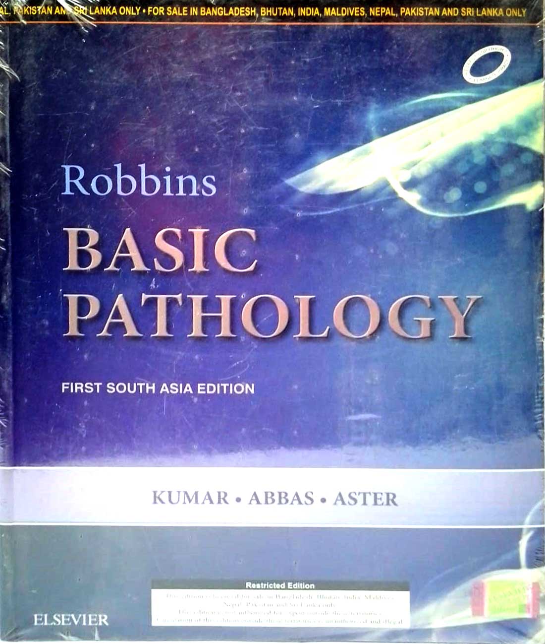 ROBBINS BASIC PATHOLOGY FIRST SOUTH ASIA EDITION (PABAER BACK) | Daraz.pk