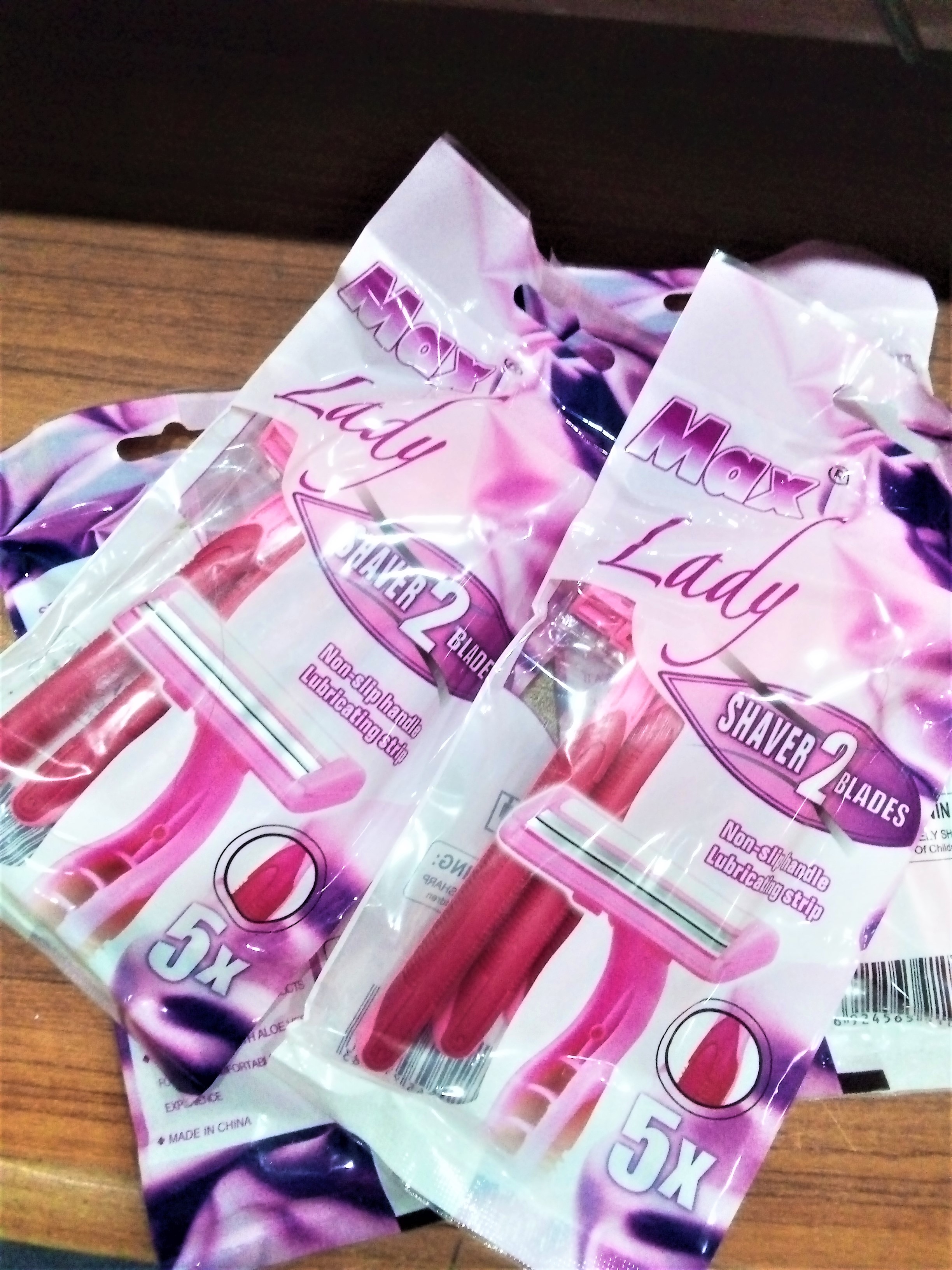 Original MAX Lady Shaver Twin Blades Razor Twin Blades Razor With ...