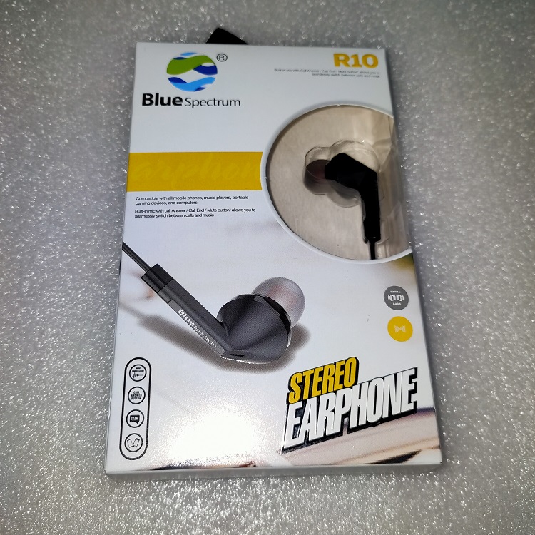 Mobile HandsFree- Blue Spectrum R10 (With Extra Bass and Volume Control ...