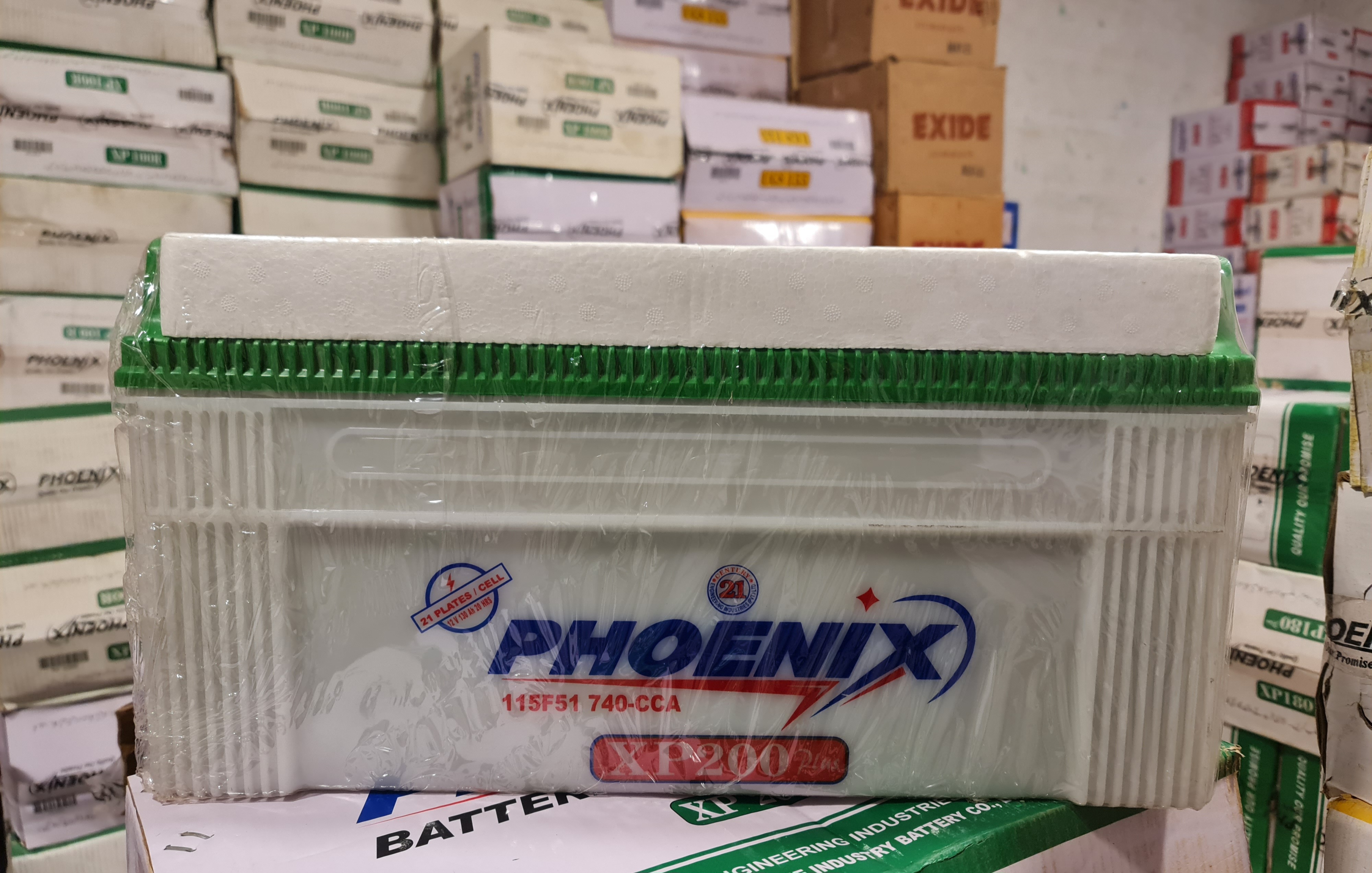 PHOENIX BATTERY XP200 PLUS 12 VOLTS 21 PLATES HUGE BACKUP HUGE ...