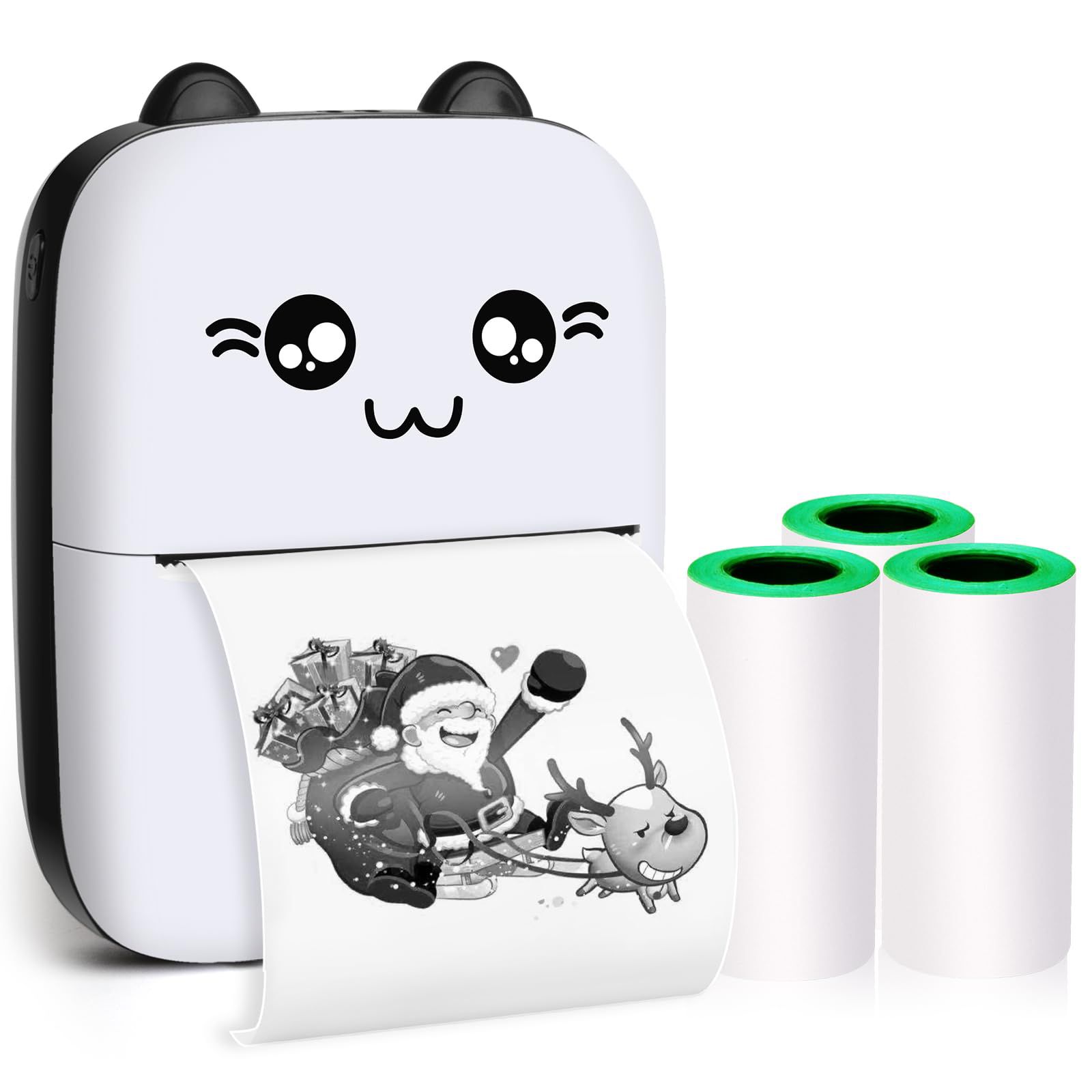 Meow Pocket Printer, Mini Bluetooth Photo Printer, Pocket Printer With ...