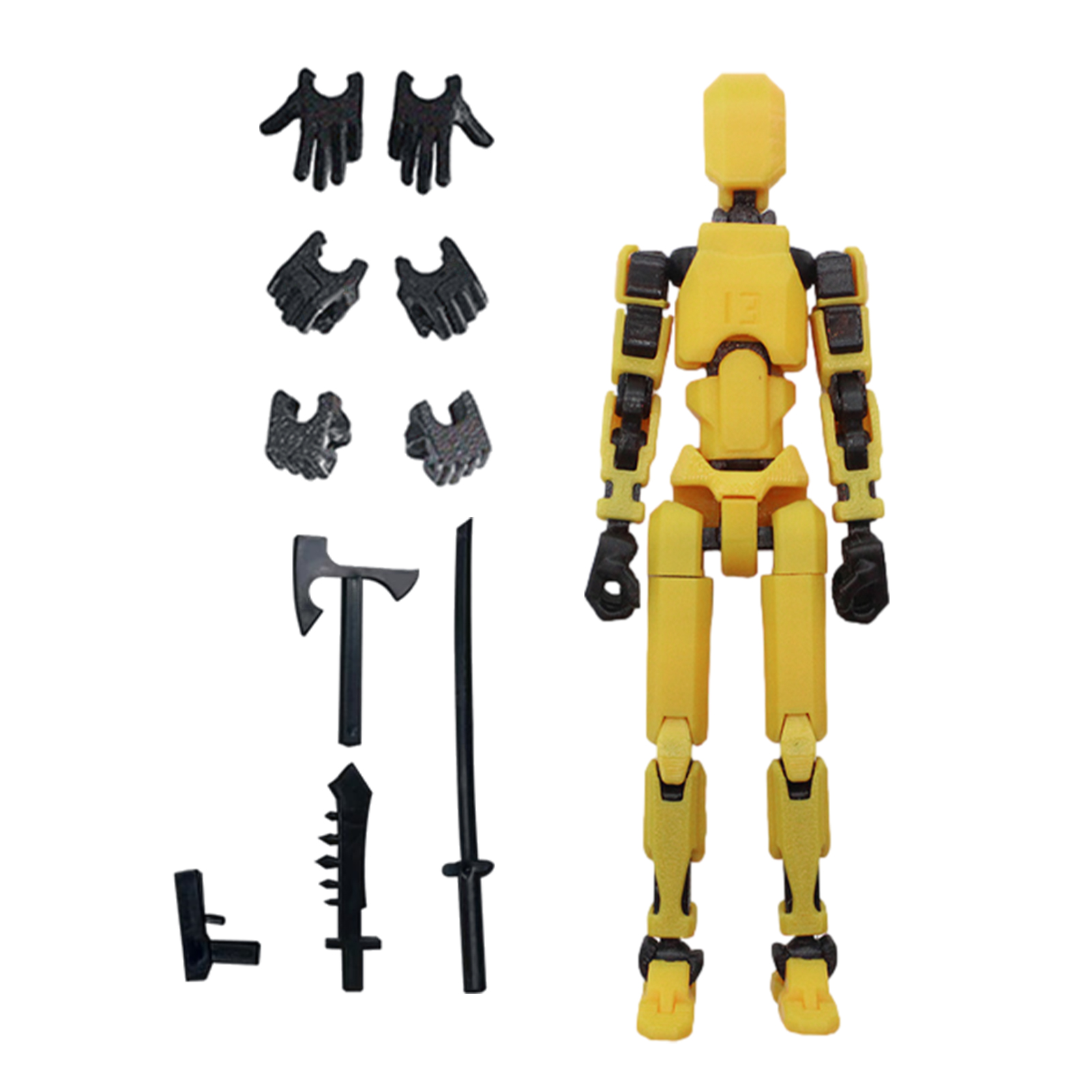 Full Joint Action Figure Toy Kids Full Body Action Figures Movable Toys ...