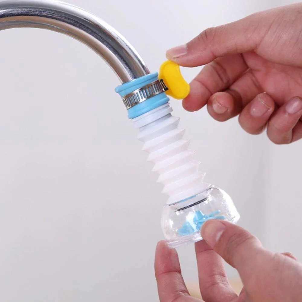360 Degree Rotating Adjustable Fan Faucet Sprayer - 1Pc | Daraz.pk