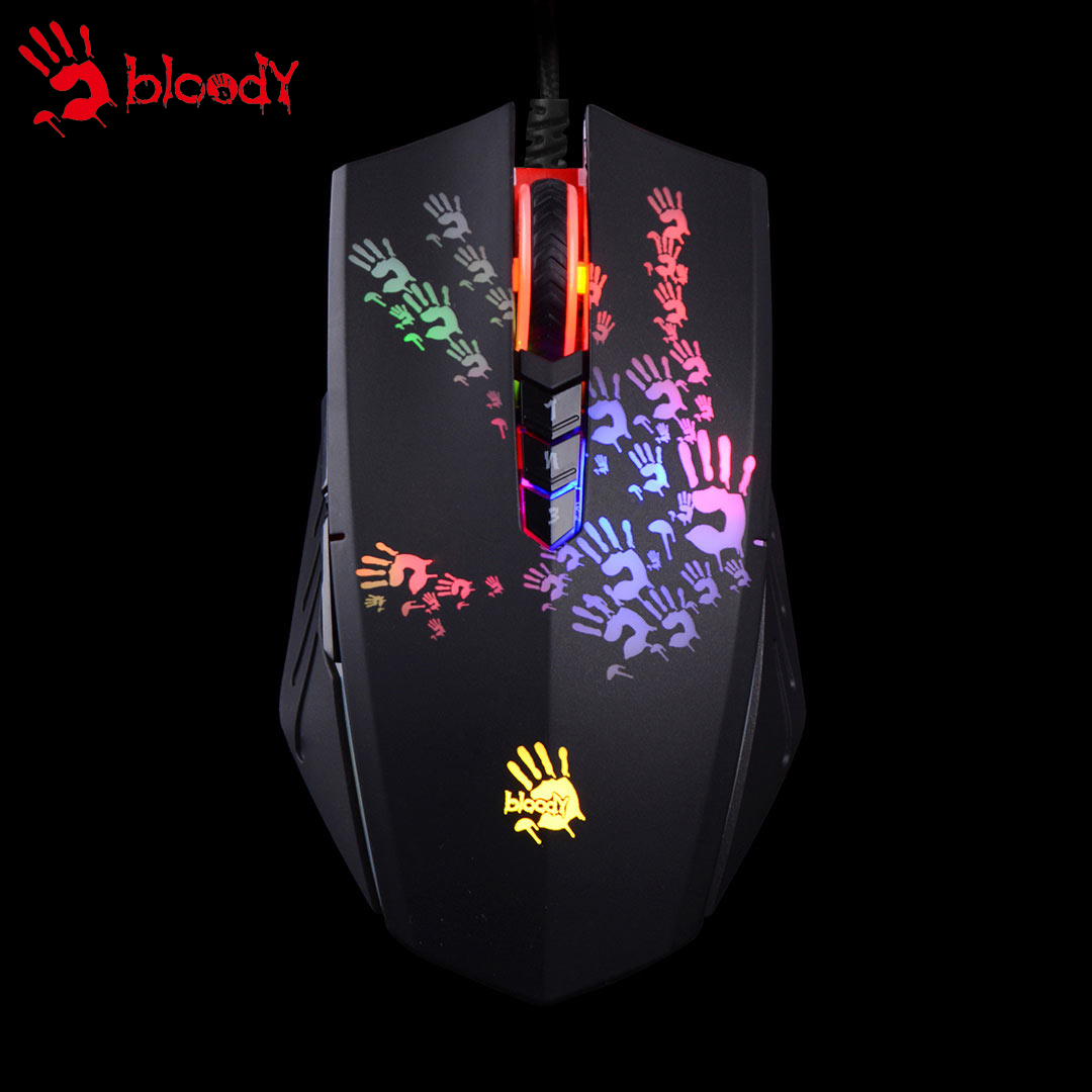 Bloody A60 Light Strike USB Gaming Mouse - 6200 CPI - 1000Hz Report ...