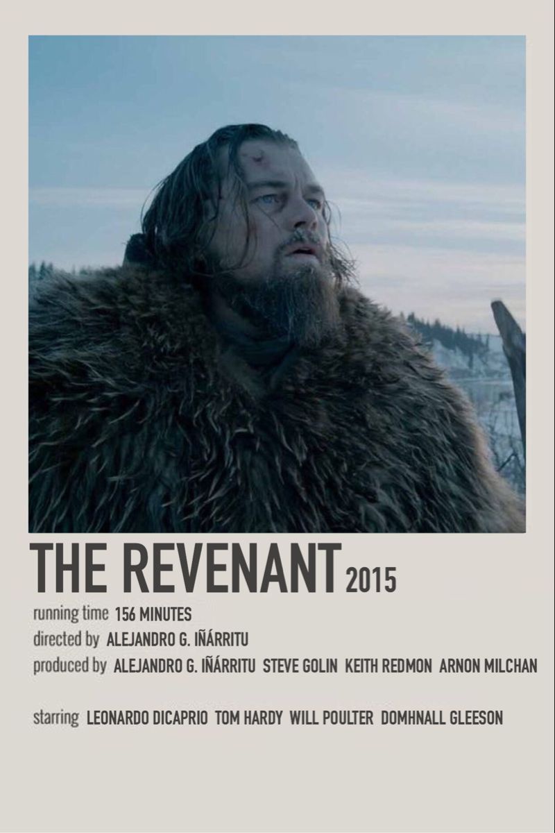 The Revenant Movie Posters Movies 2.0 Vinyl Paper Quotes Vintage ...