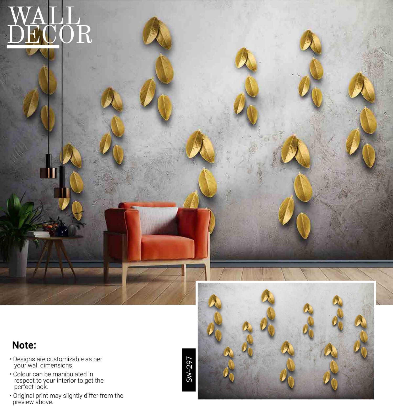 Wall Decor Wallpaper Room Decoration 3D Flex Wallpaper 8*10 Size | Daraz.pk