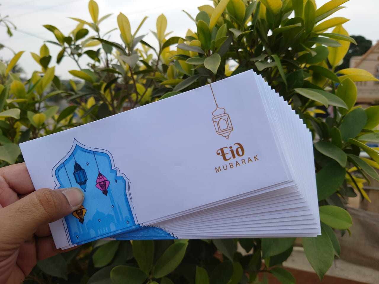Money Envelope/Folder For Eid-Al-Fitar And Eid-Al-Ahad (10-20 pieces ...