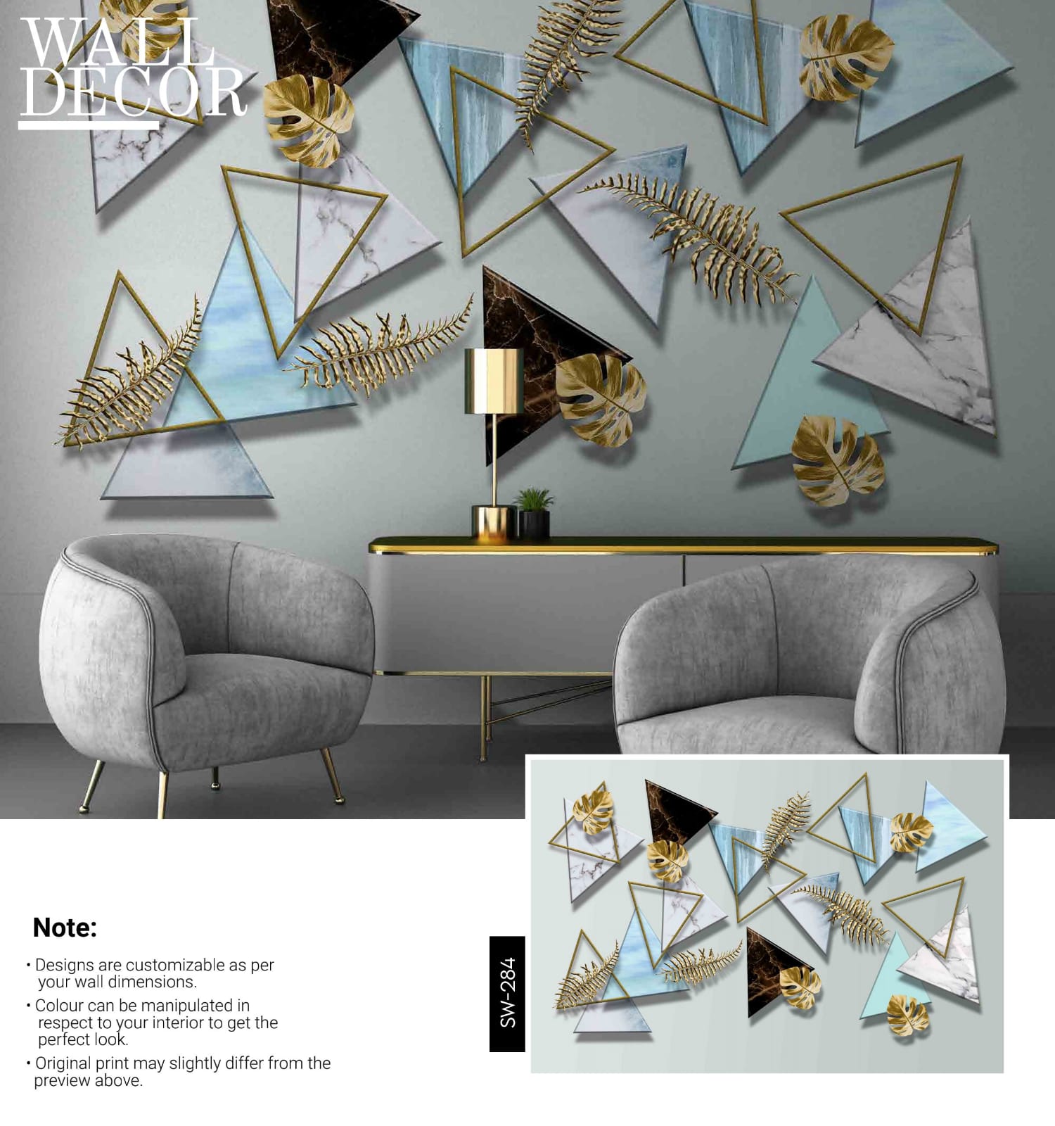 Wall Decor Wallpaper Room Decoration 3D Flex Wallpaper 8*10 Size | Daraz.pk
