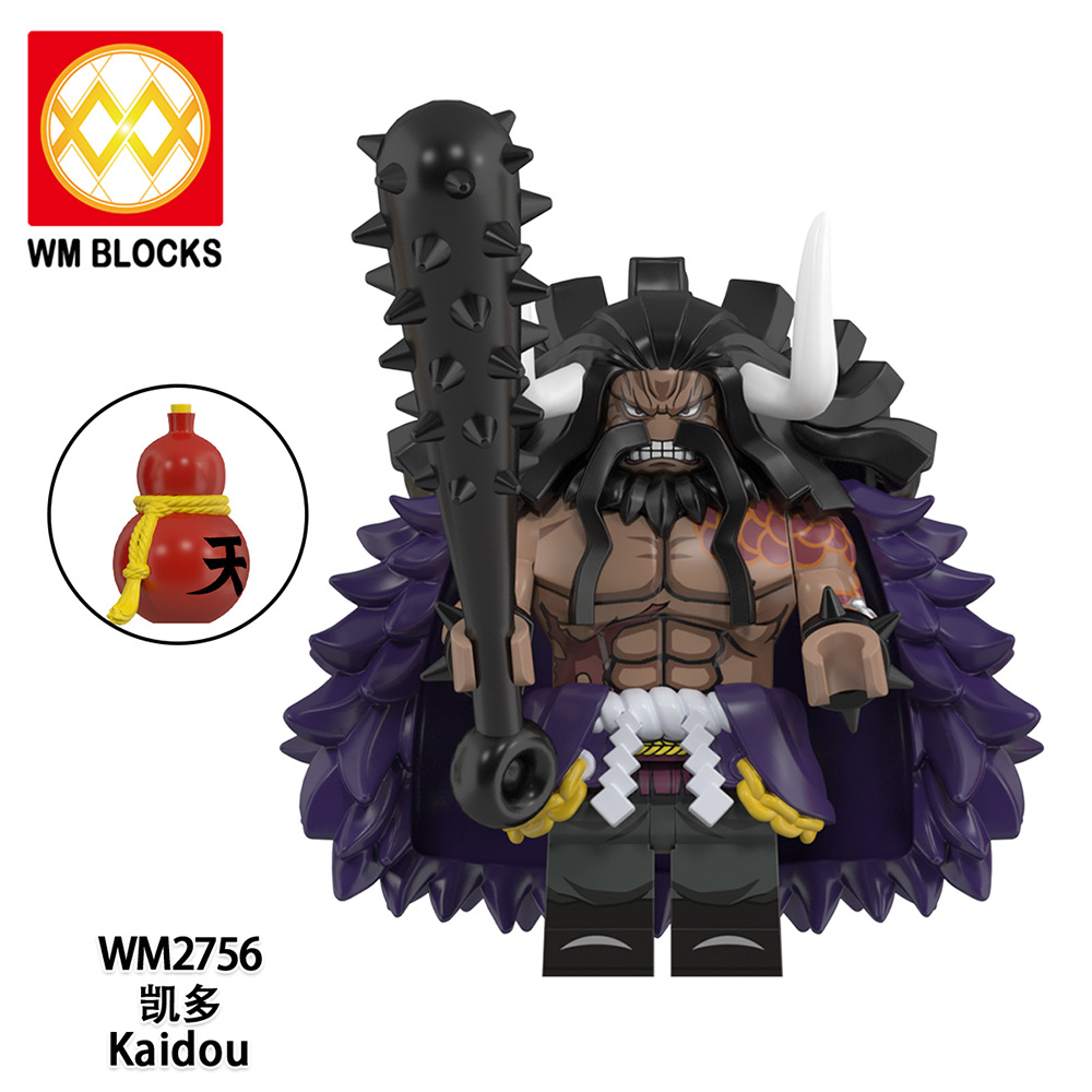 WM6188 One Piece building blocks luffy Minifigure Enel Kozuki Oden ...