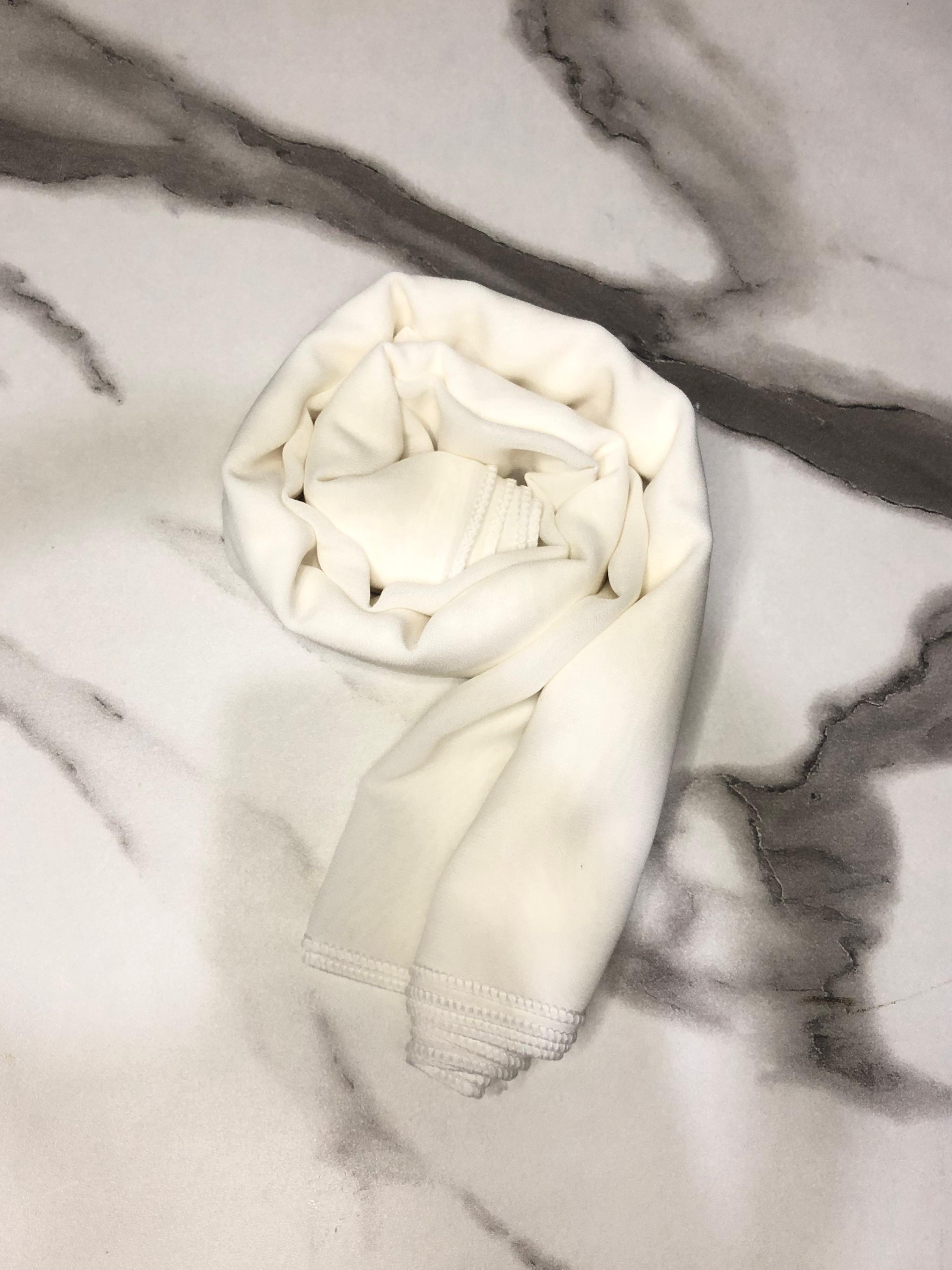 Chiffon Georgette Hijab Scarf for girls Easy to wear Double Loop Plain ...