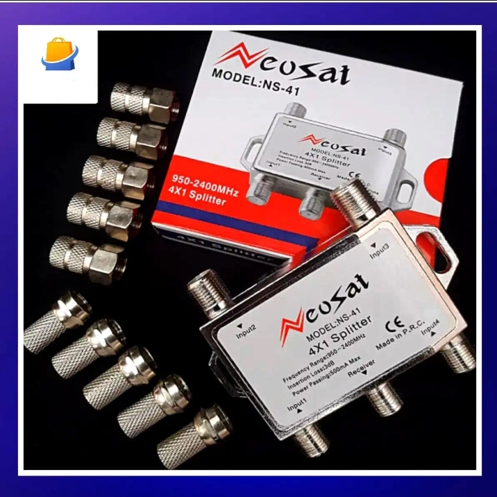 100% Original Neoset Waterproof 4x1 DiSEqC Satellite Lnb Switch ...