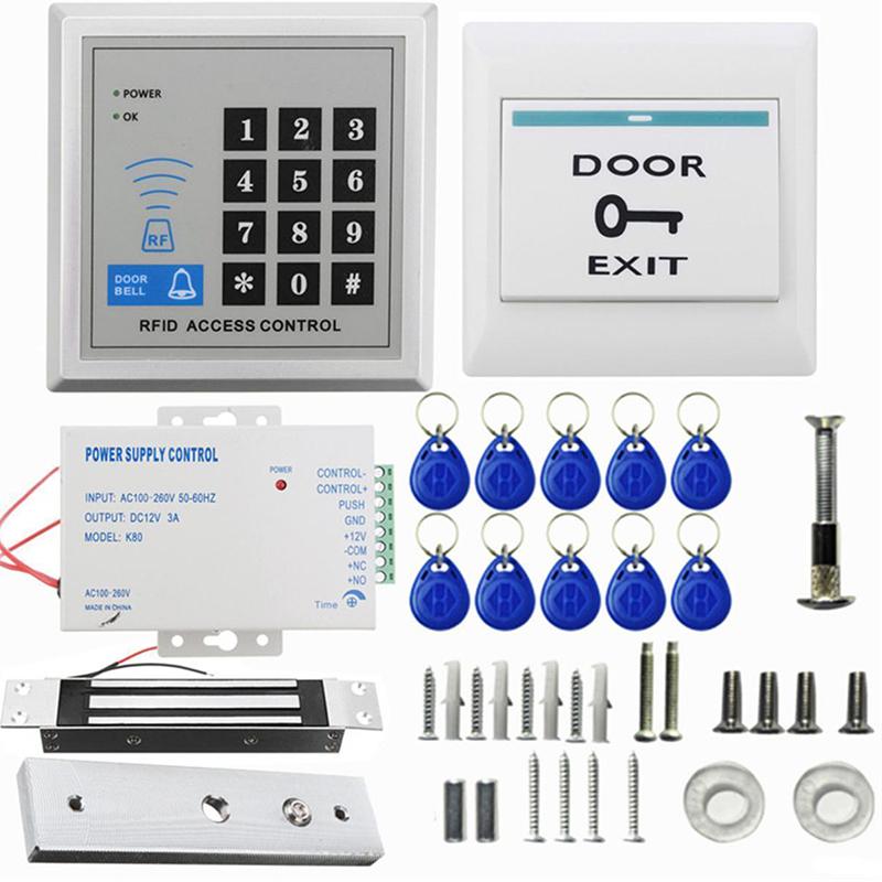 Electronic Door Access Control Keypad Device Complete Set, Fully 100% ...