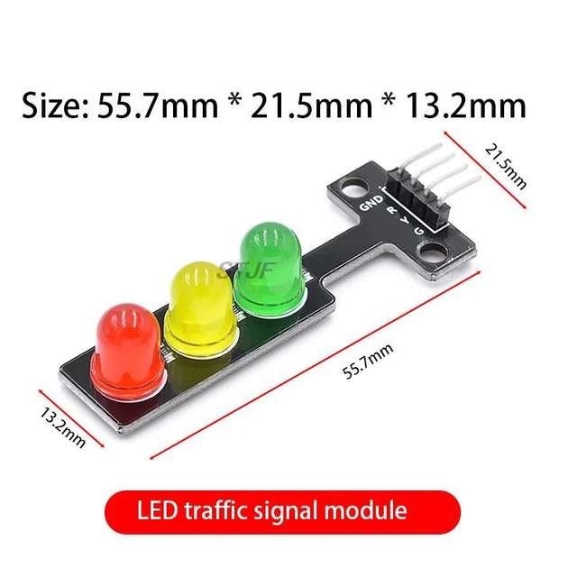 Pack of 4pcs 5V LED Traffic Light Module | Daraz.pk