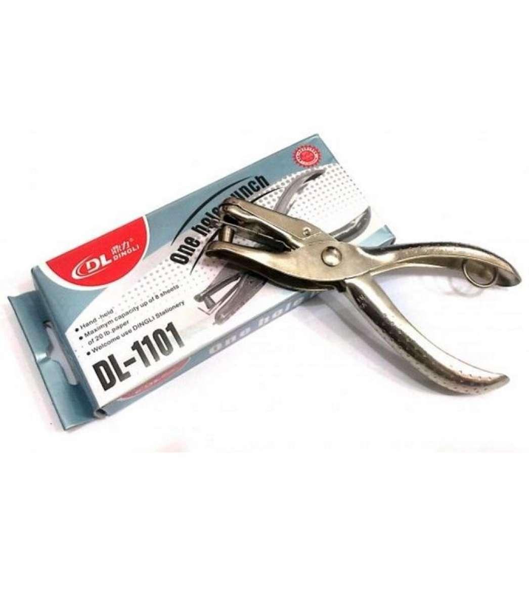 D/L Single One Hole Punch Machine - Silver | Daraz.pk