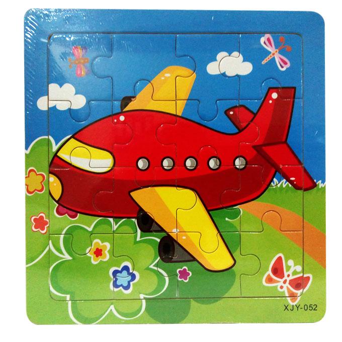 Planet X - Wooden Jigsaw Puzzle - Airplane Adventure – 6 inches | Daraz.pk