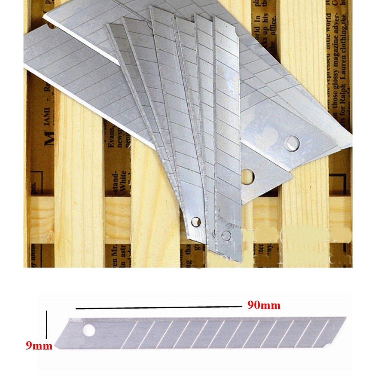 5pcs 804 paper knife blade utility knife blade DIY crafting | Daraz.pk
