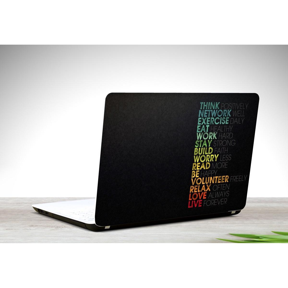 Motivational - Quote Laptop Skin Vinyl Sticker Decal, 12 13 13.3 14 15 ...