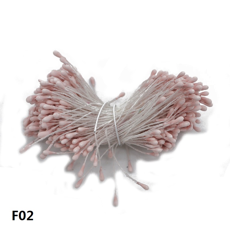 400pcs 1.5mm Mini Double Heads Stamen Handmade Artificial Flowers ...