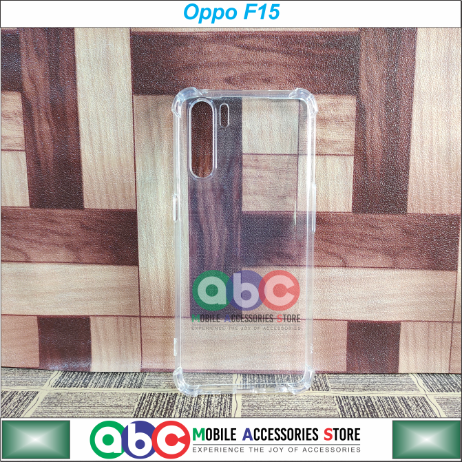 Oppo F15 Case , Soft TPU Camera Protective with Anti-Slip Grip ...