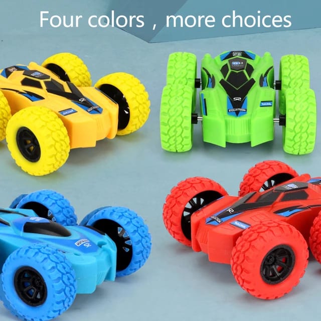 Inertia Car Toy 4WD Educational Mini Car All Terrain Remote Control Car ...