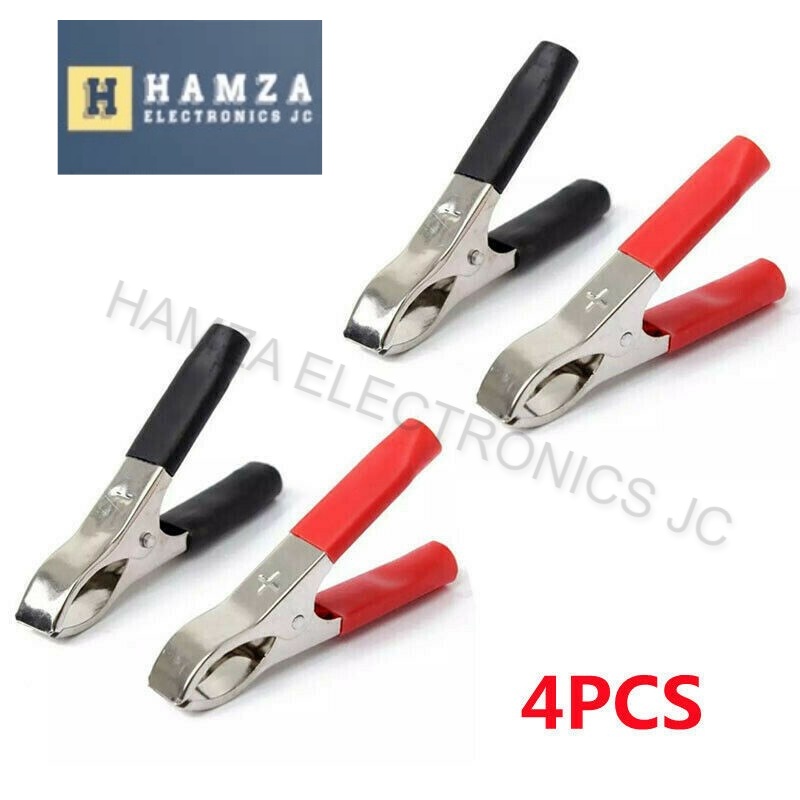 Heavy Duty Crocodile Clip, Alligator Clip Insulated Electrical Testing ...