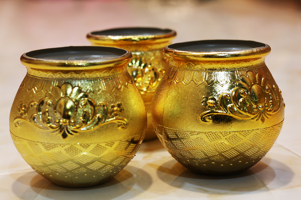 Traditional Matka | Mehndi matka | Wedding Mehndi thaal Matka | Mayoon ...