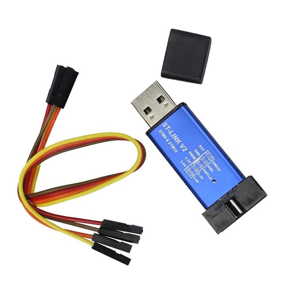 ST-LINK V2 STM8/STM32 Emulator Programmer Stlink Downloader Wire Burner Debugger ST-Link V2 ...