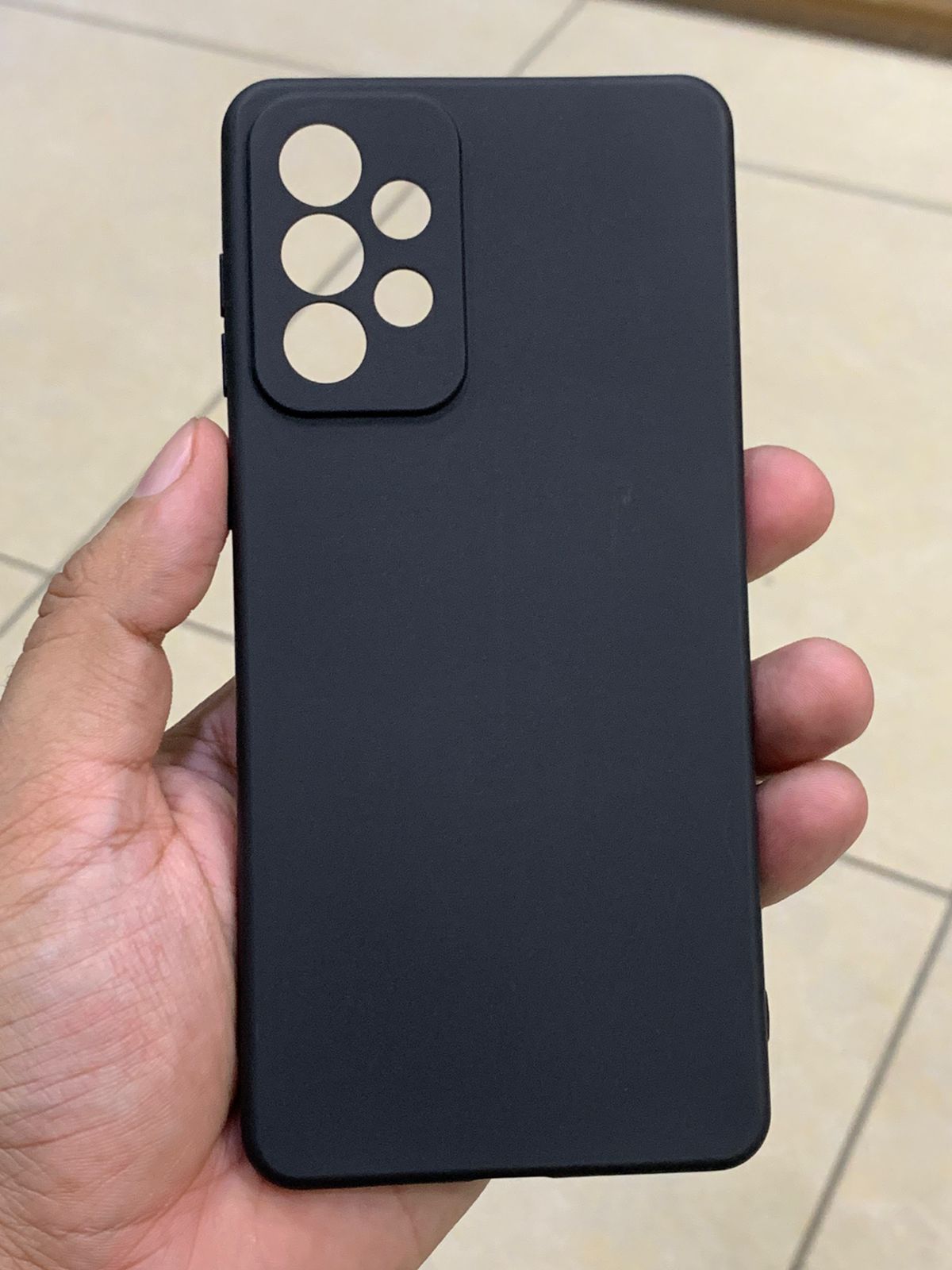 Samsung Galaxy A72 Soft Matte Ultra-Slim Phone Case Back Cover | Daraz.pk